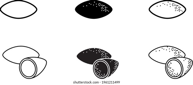 Kibbeh Icon Vector Illustration Stock Vector (Royalty Free) 1961211499 ...