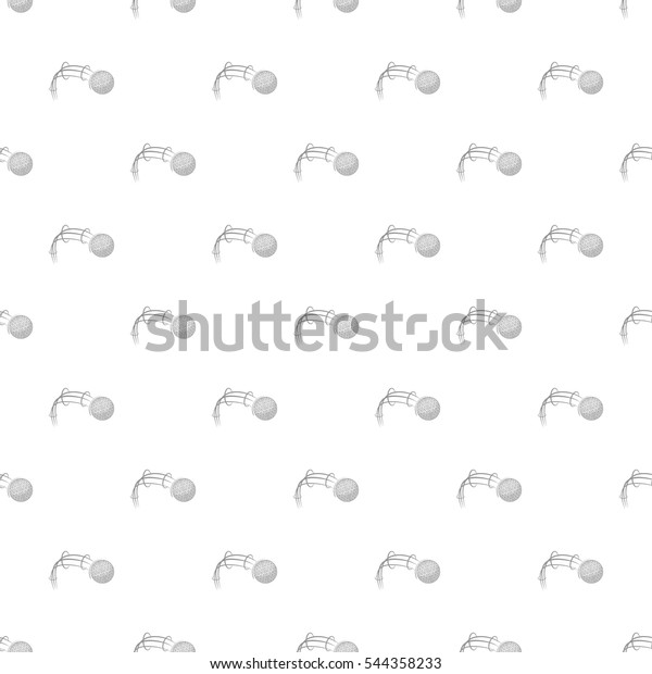 Kick Golf Ball Pattern Cartoon Illustration Stock Vector (Royalty Free ...