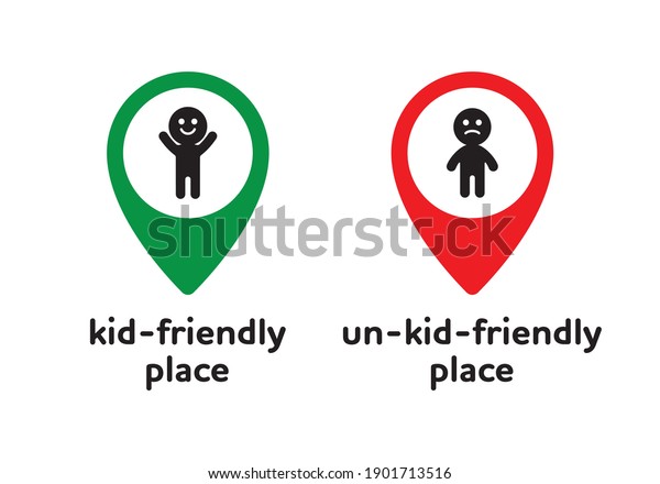 Kid Friendly Emblem Vector Badges Icon Stock Vector (Royalty Free ...