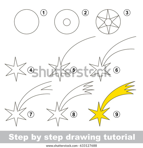 Kid Game Develop Drawing Skill Easy Stock Vector (Royalty Free ...