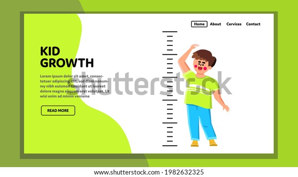 Kid Growth Measuring Height Scale Vector: Vector có sẵn (miễn phí bản ...