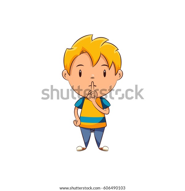 14,997 Be Quiet Cartoon Images, Stock Photos & Vectors | Shutterstock