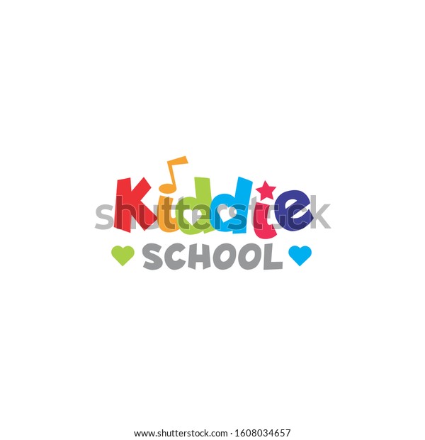 Kiddie Love Logo Design Template Your Stock Vector (Royalty Free ...