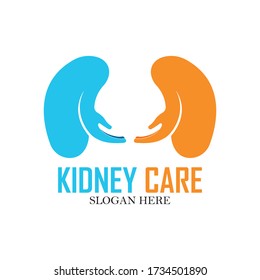 Kidney Care Vector Illustration Design Logo Stock Vector (Royalty Free ...