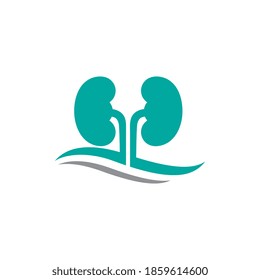 Kidney Vector Illusrtation Design Logo Template Stock Vector (Royalty ...