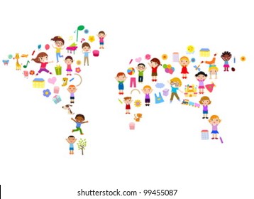 5,096 Asian kids playing Stock Vectors, Images & Vector Art | Shutterstock