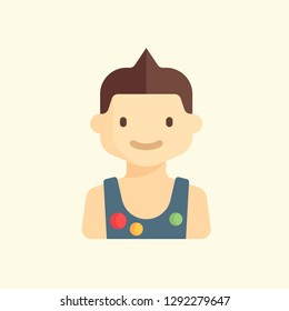 Kids Avatar Icon Vector Graphic Download Stock Vector (Royalty Free ...