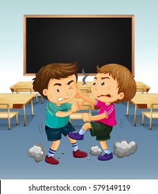 Kids Arguing At School