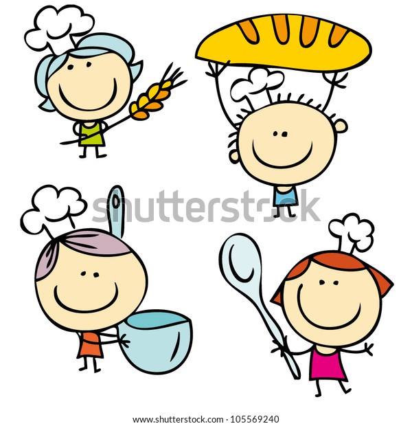 Kids Food Stock Vector (Royalty Free) 105569240 | Shutterstock