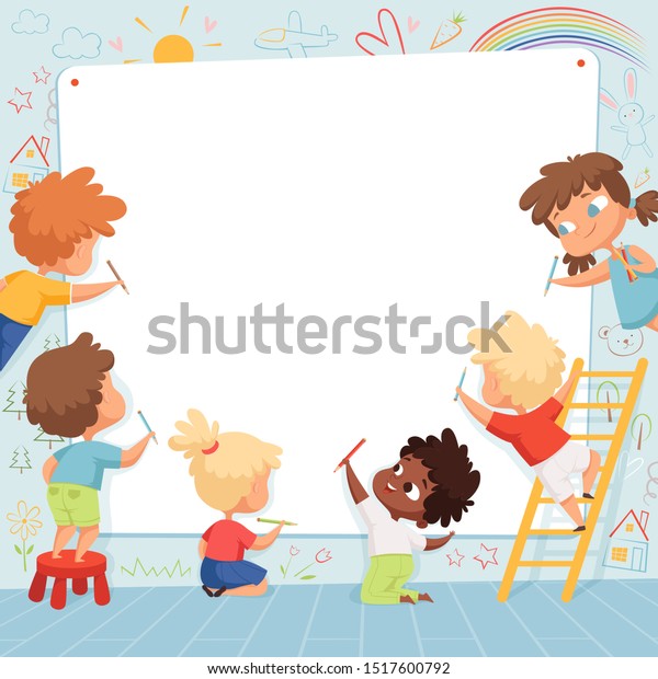 23,025 Kids Painting Poster Images, Stock Photos & Vectors | Shutterstock