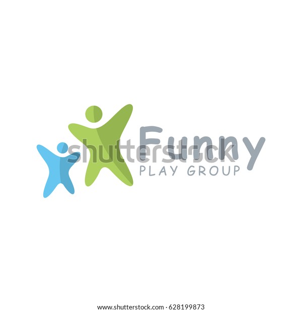 Kids Group Logo Stock Vector (Royalty Free) 628199873 | Shutterstock