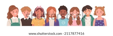 Children Faces Clipart | Free download on ClipArtMag