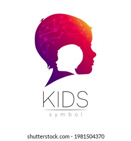 Kids Logo Design Vector Brand Identity Stock Vector (Royalty Free ...