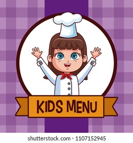 Kids Menu Cartoon Stock Vector (Royalty Free) 1107152945 | Shutterstock