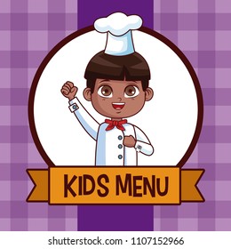 Kids Menu Cartoon Stock Vector (Royalty Free) 1107152966 | Shutterstock