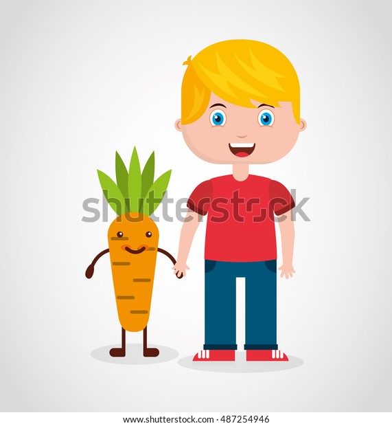 Kids Menu Restaurant Icon Vector Illustration Stock Vector (Royalty ...
