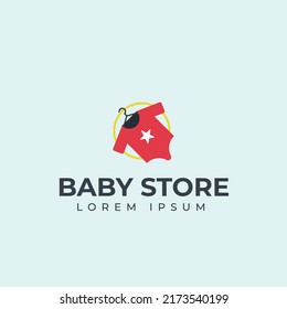 Kids Store Logo Design Template Stock Vector (Royalty Free) 2173540199 ...