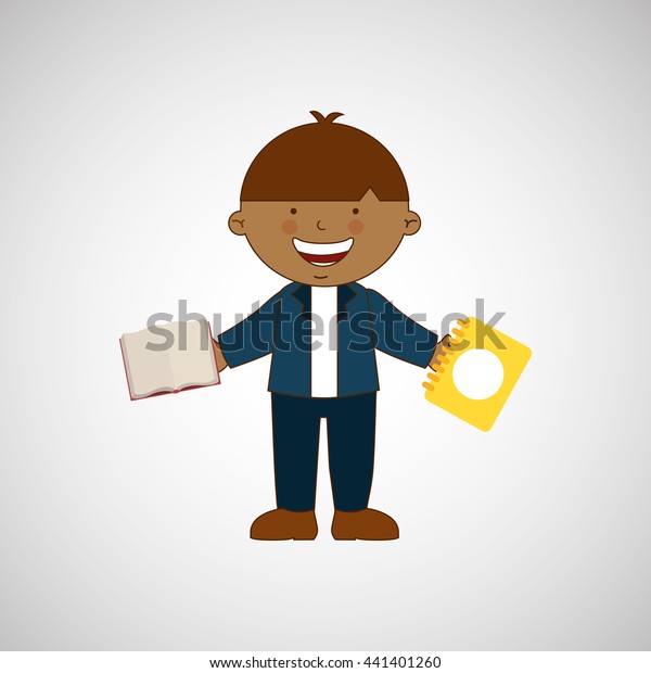 Kids Students Design Stock Vector (Royalty Free) 441401260 | Shutterstock