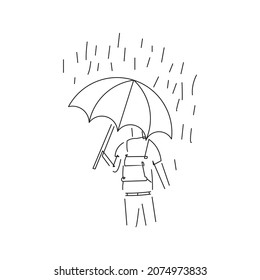11,120 Umbrella line drawing Images, Stock Photos & Vectors | Shutterstock