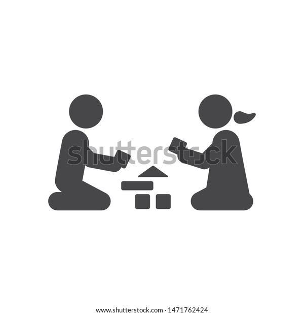 Kids Vector Icon Simple Sign Web Stock Vector (Royalty Free) 1471762424 ...