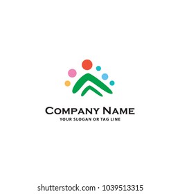 Kids Vector Logo Stock Vector (Royalty Free) 1039513315 | Shutterstock