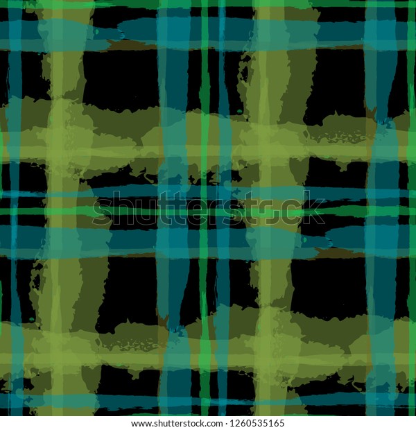 Kilt Texture Seamless Grunge Texture Hand Stock Vector (Royalty Free ...