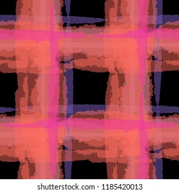 Kilt Texture Seamless Grunge Pattern Hand Stock Vector (Royalty Free ...