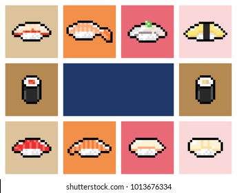 105 Pixel art tuna sushi 图片、库存照片和矢量图 | Shutterstock