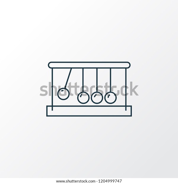 Kinetics Icon Line Symbol Premium Quality Stock Vector (Royalty Free ...