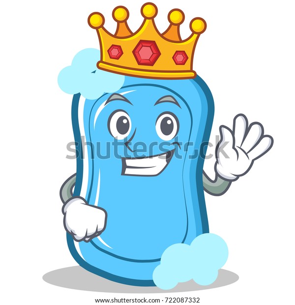 King Blue Soap Character Cartoon Stock Vector (Royalty Free) 722087332 ...