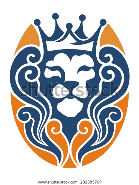 King Cloud Lion Vintage Stock Vector (Royalty Free) 202383769 ...