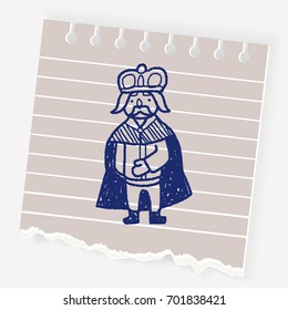 King Doodle Stock Vector (Royalty Free) 701838421 | Shutterstock
