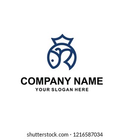 1,165 Fish king logo 이미지, 스톡 사진 및 벡터 | Shutterstock