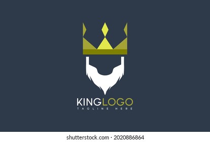 King Logo Icon Design Template Vector: เวกเตอร์สต็อก (ปลอดค่าลิขสิทธิ์ ...