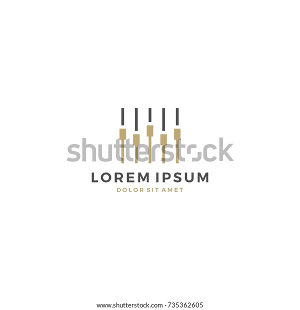 King Record Music Studio Logo Template Stock Vector (Royalty Free ...