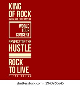 King Rock Stock Vector (Royalty Free) 1343960645 | Shutterstock