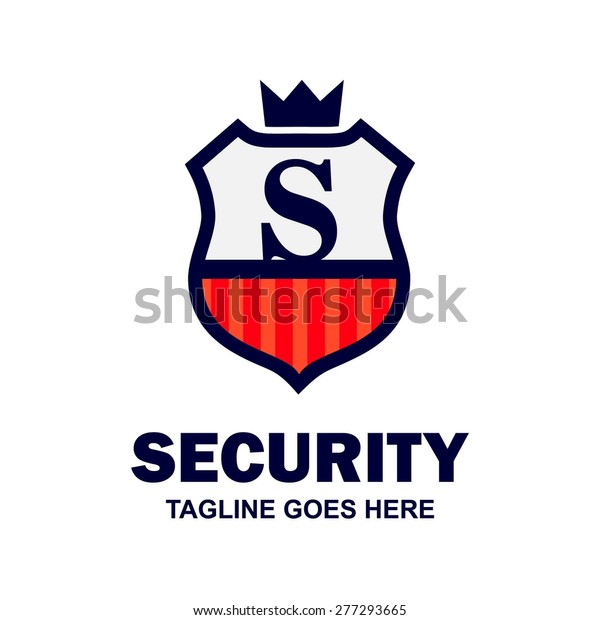 King Security Logo Abstract Secure Shield Stock Vector (Royalty Free ...