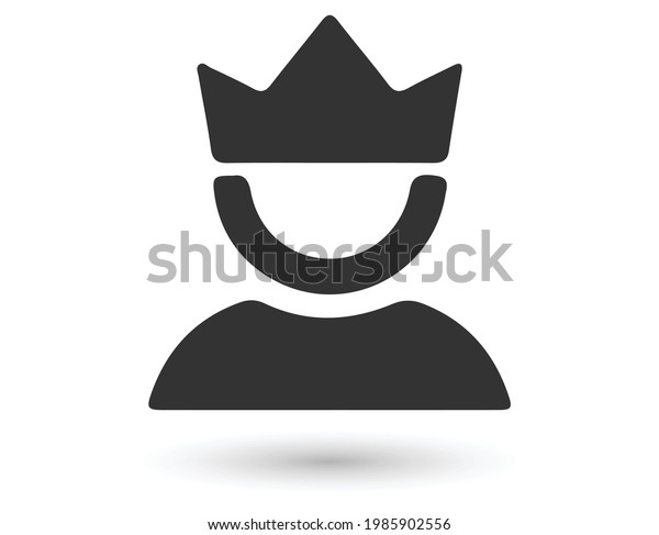 King User Icon Logo Design Element Stock Vector (Royalty Free ...