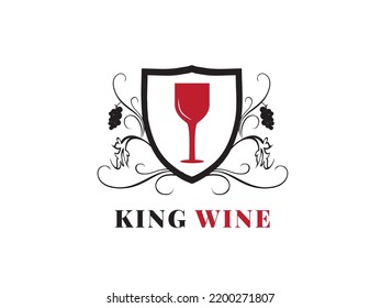 King wine logo : 1 779 images, photos et images vectorielles de stock ...