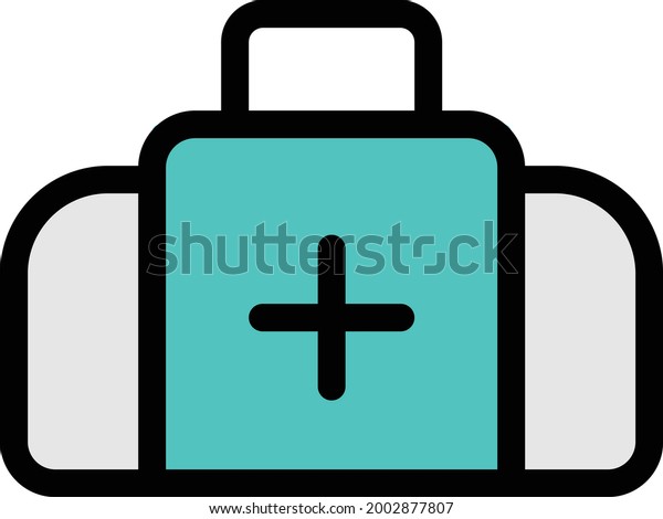 Kit White Background Kit Symbol Millitarycolour Stock Vector (Royalty ...