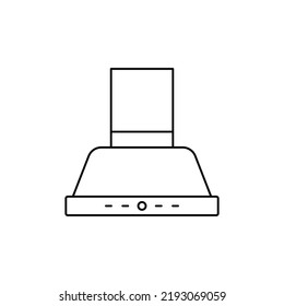 Kitchen Chimney Icon Line Style Icon Stock Vector (Royalty Free ...