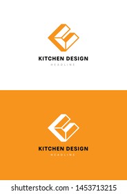 Kitchen Design Company Logo Template Stock Vector (Royalty Free ...