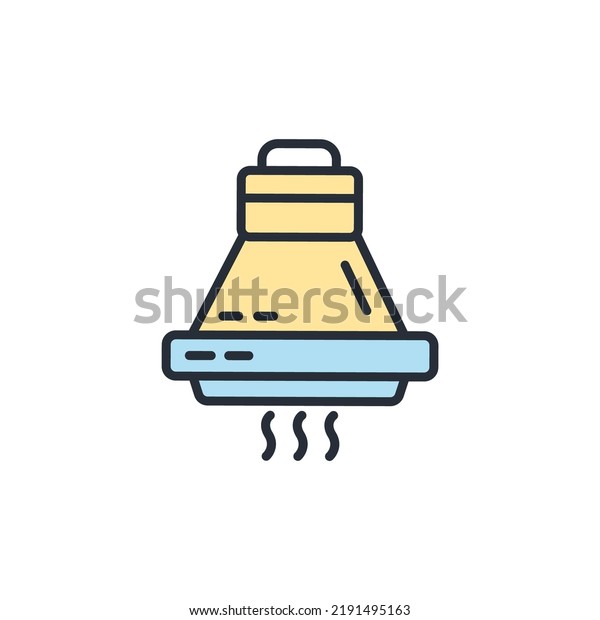 Kitchen Hood Icons Symbol Vector Elements Stock Vector (Royalty Free ...