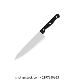 Kitchen Knife Icon Vector Illustration Stock Vector (Royalty Free ...