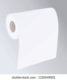 Kitchen Paper Towel Vector Illustration Stock Vector (Royalty Free ...