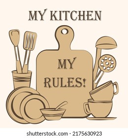 3,855 Kitchen slogans Images, Stock Photos & Vectors | Shutterstock
