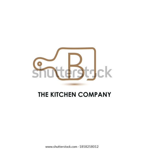 Kitchenware Kitchen Utensils Business Logo Concept Stock Vector ...