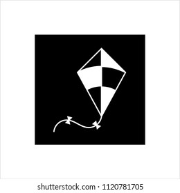 Kite Icon Design Vector Art Illustration Stock Vector (Royalty Free ...