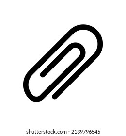 Klip Icon One Line Art Icon Stock Vector (Royalty Free) 2139796545 ...