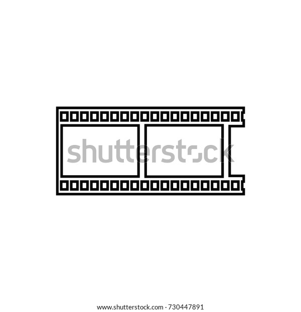 Klise Frame Icon Outline Stock Vector (Royalty Free) 730447891 ...